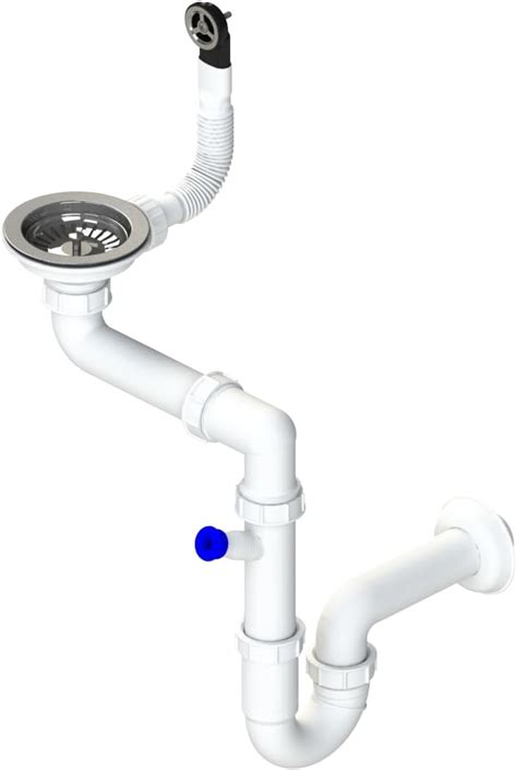 Granmaster Siphon Küchenspüle Manuelle 1 Kammer Raumsparsiphon Syphon