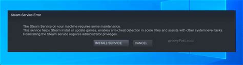 How To Fix A Steam Service Error On Windows 10