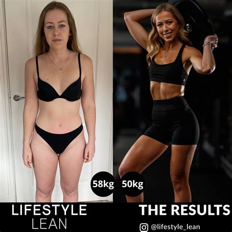 Our Transformations Lifestyle Lean