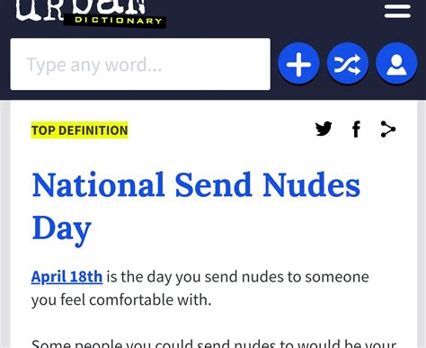 Wish There Was A International Receive Nudes Day 😊 Scrolller
