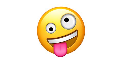 🤪 傻瓜脸 表情符号 — 含义和用法