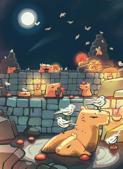 Capybara Sauna By Ricardo Perez Imgur Capybara Sauna By Ricardo Perez Imgur