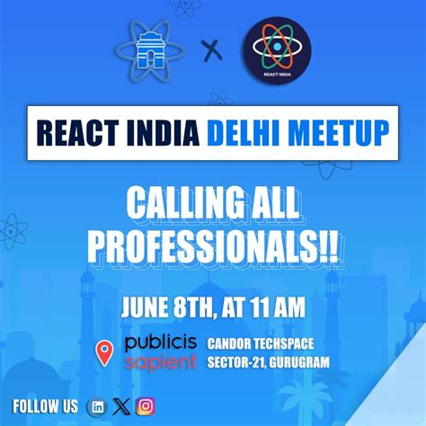 React Delhi On Linkedin Reactindia Delhimeetup Reactdelhi Reactjs