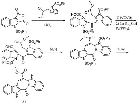 Scheme 11 The Four Step Synthesis Method Of Compound 61 Download Scientific Diagram