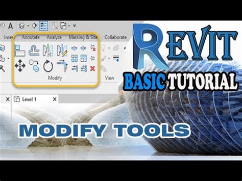 REVIT MODIFY TOOLS YouTube