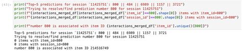 Bug Mismatch Between Total Number Of Items And Length Of Prediction Logit Values End To End