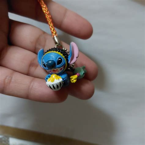 Disney Lilo And Stitch Stich Keychain Bowl On Carousell