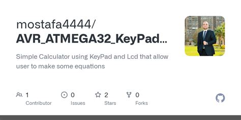 GitHub Mostafa4444 AVR ATMEGA32 KeyPad LCD Calculator Proteus Simple