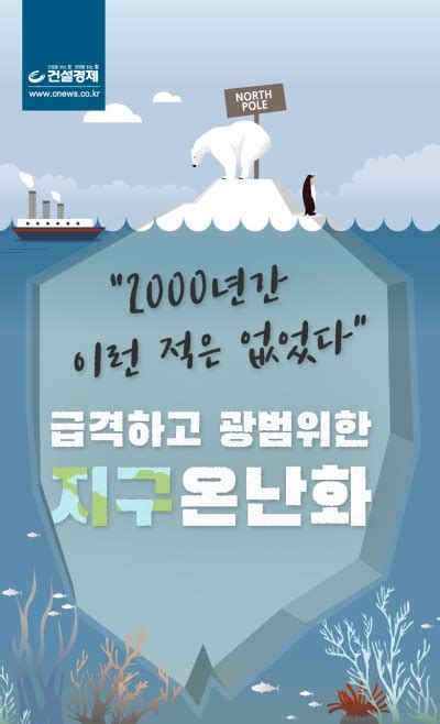 2000년간 이런 적은 없었다 급격하고 광범위한 지구온난화 네이버 포스트