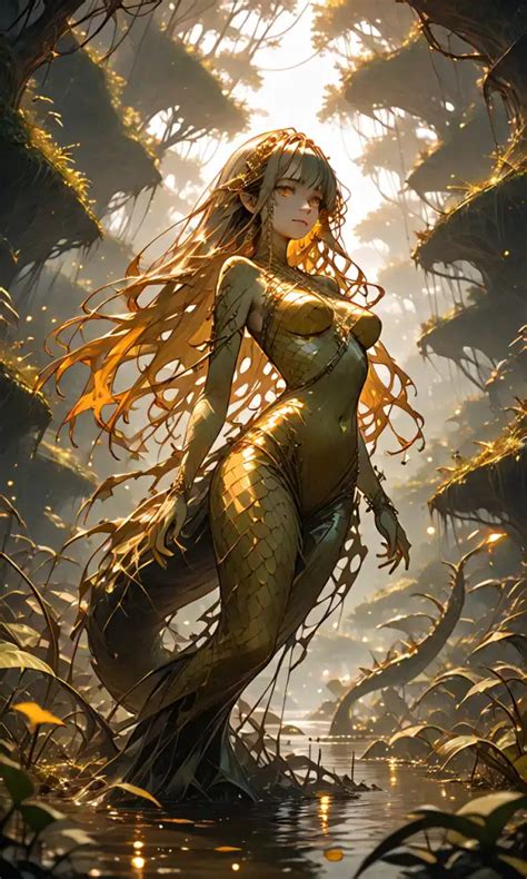 Swamp Mermaid Ai 작품 Pixai