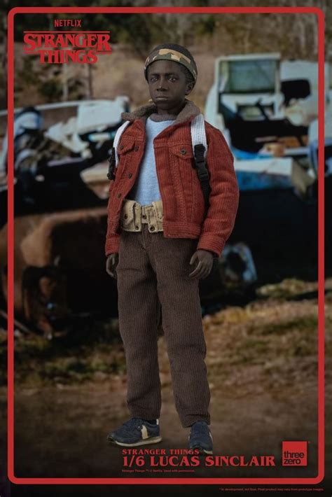 Stranger Things Akční Figurka 1 6 Lucas Sinclair 23 Cm Threezero