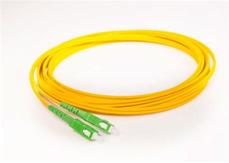 FMC Telco B B SC APC Patch Cord SC APC Yellow M