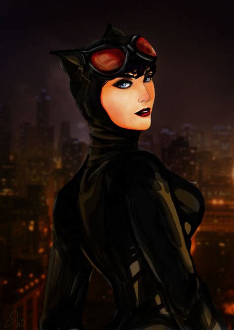 Cat Woman Color By Kuroyama Haruki On Deviantart
