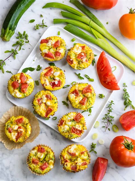 Mini Frittata Vegetarian Eat Well Enjoy Life