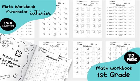 Multiplication Single Digit Math Graphic By Daily Printable · Creative Fabrica