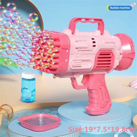 【free Bubble Liquid Basin】bubble Gun Bubble Maker Toy Bubble Machine