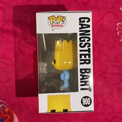 Funko Toys Gangster Bart The Simpsons Funky Pop Brand New And Never