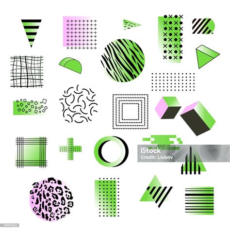 스칸디나비아 디자인의 배경을 만들기 위한 다양한 기하학적 모양의 추상 요소 집합입니다 벡터 범용 트렌드 80 90 년대 스타일 벽파페 종이 침구 직물에 인쇄용 0명에 대한