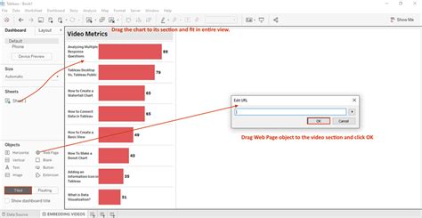 embedding webpages in tableau dashboards opening url actions inside