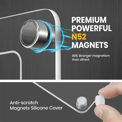 Ideatech Acrylic Magnetic Dry Erase Calendar For Fridge Clear Monthly Planner Whiteboard