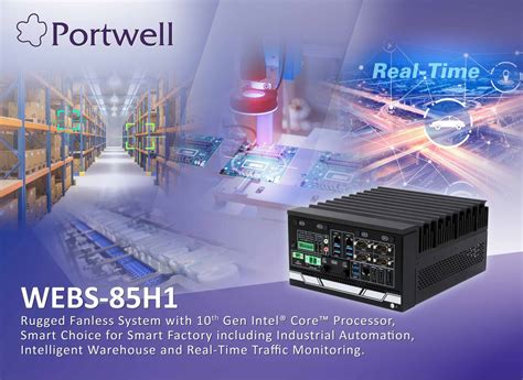 Portwell Releases New High Performance Fanless Embedded System Powered By 10th Generation Intel