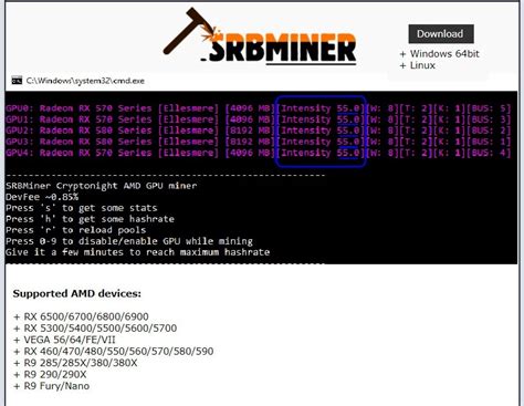 Srbminer 189 Amd Gpu Miner Download And Configure Crypto Mining Blog