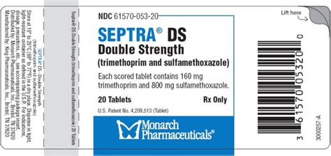Septra Fda Prescribing Information Side Effects And Uses