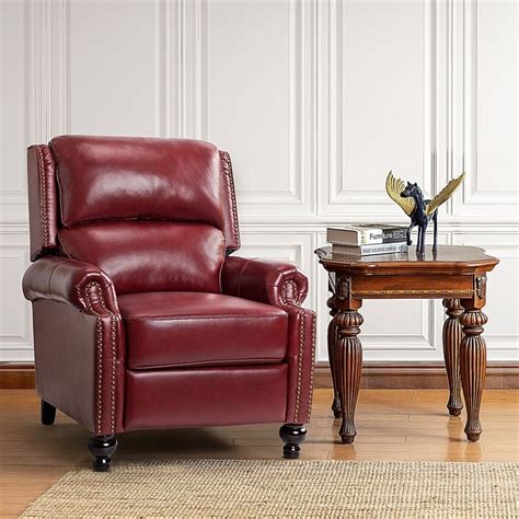 Red Leather Recliners Foter