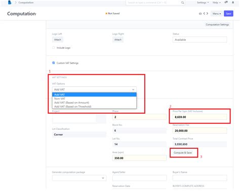 How To Set Custom Vat In Computation Settings How To Set Custom Vat In Computation Settings