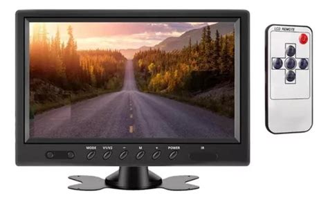 Tela Monitor Veicular Lcd 9 Polegadas Para Câmera De Ré Tv Knup Monitor Automotivo