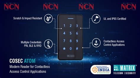 matrix cosec atom rd100k reader simplifying access control for