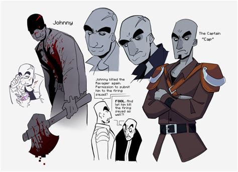 Johnny The Vindicator And Cap The Captain Johnny Is Technically A Rank Higher Than Cap