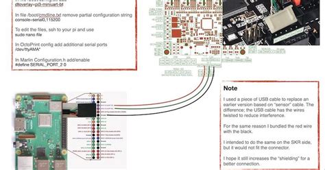 skr 1 4 turbo raspberry pi direct serial connection cheatsheet