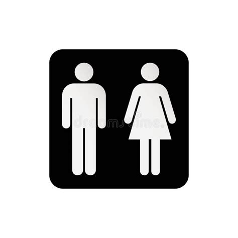 表明标志的洗手间 传染媒介男人和妇女wc定向标志 向量例证 插画 包括有 传染媒介男人和妇女wc定向标志 109587879