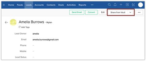 Zoho Vault Online Help Zoho Crm
