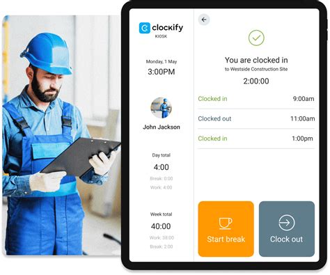 Time Clock For Construction Businesses Clockify™