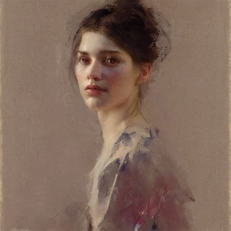 Prompthunt Richard Schmid And Jeremy Lipking Portrait Painting Of A