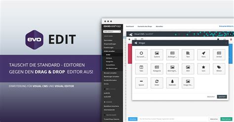 Neue Erweiterung Für Visual Cms And Visual Editor Evoedit Digidesk Media Solutions