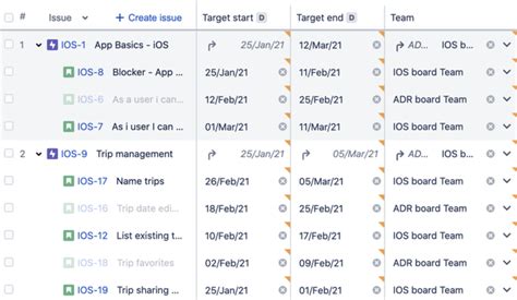 Filter Issues In Advanced Roadmaps Jira Software Data Center 94 Atlassian Documentation