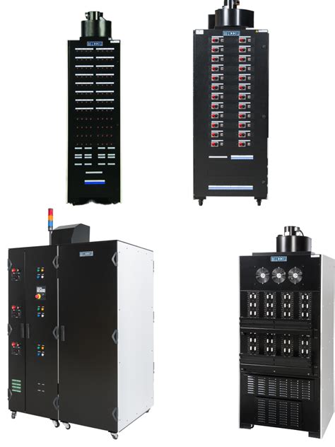 Automated Battery Cell Pack Testing Systems Including Cyclers And