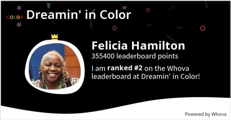 Felicia L Hamilton Mba On Linkedin Dreamincolor2023 Whova