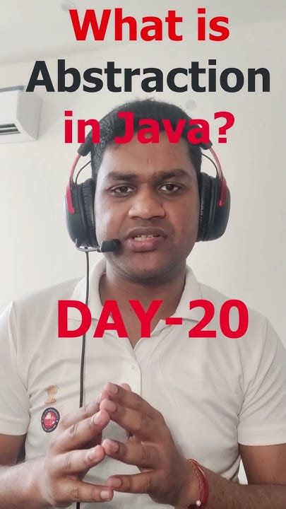 What Is Abstraction In Java Shorts Java Interviewpreparation Youtube