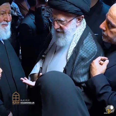 🔹لحظاتی منتشرنشده از حضور خانواده شهید رئیسی در کنار امام خامنه ای فیلو