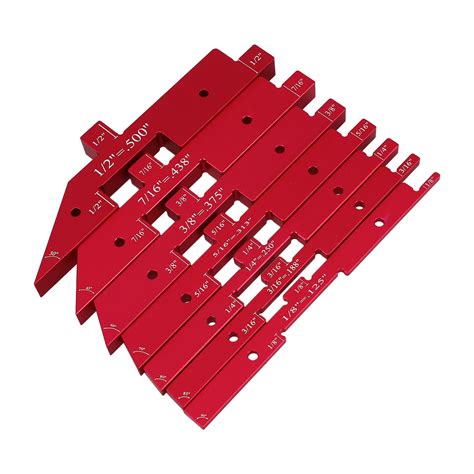 Woodworking Measuring Block Work Table Router Table Height Gauge Setup