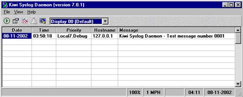 Kiwi Syslog Daemon With Linksys Router Sans Isc