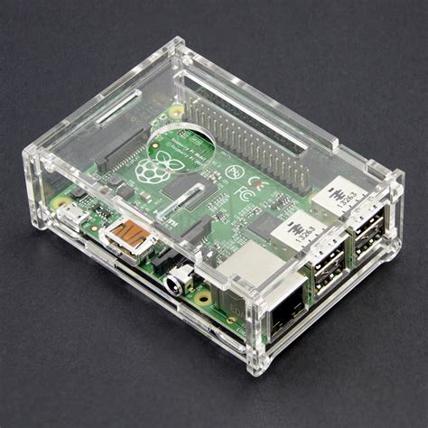 Case Box Enclosure For Raspberry Pi B Buy In Australia CE05139 Core Electronics