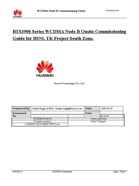 pdf node b commissioning guide dokumen tips