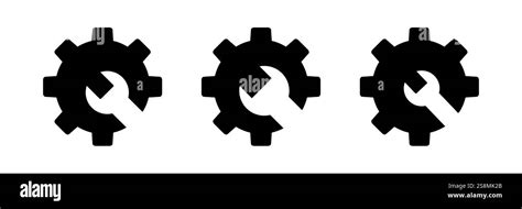 Setting Icon Vector Cog Settings Icon Symbol Stock Vector Image And Art