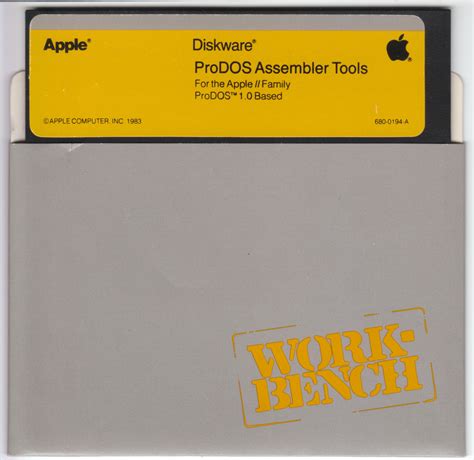 Apple Diskware Prodos Assembler Tools 680 0194 A Apple Computer