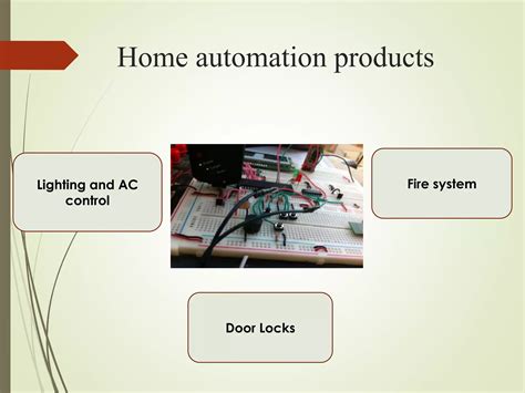 Home System Automation Using Android Application Pptx Smart Home Home And Garden